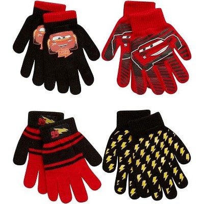Dc Comics Batman Boys 4 Pack Gloves Set, Kids Ages 4-7 : Target