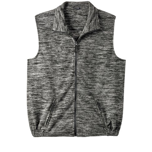 Kingsize Men's Big & Tall Explorer Plush Fleece Zip Vest - Tall - L ...