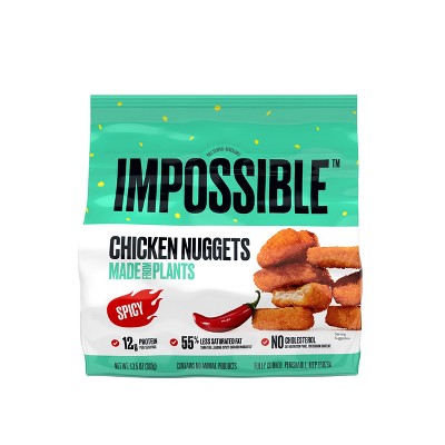 Impossible Plant Based Spicy Chicken Nuggets - Frozen - 13.5oz : Target
