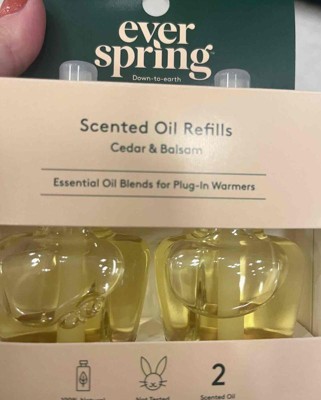 Scented Oil Refill Air Freshener - Cedar & Balsam - 1.3 Fl Oz/2pk ...