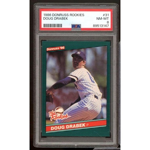Doug Drabek Rookie Card 1986 Donruss The Rookies #31 Psa 8 : Target