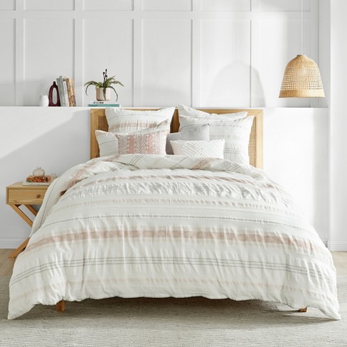 Pickford Blush Queen 3pc Duvet Cover - Levtex Home : Target