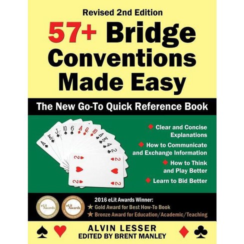 57+ Bridge Conventions Made Easy - By Alvin Lesser (paperback) : Target