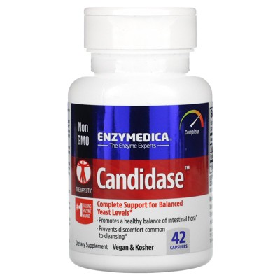 Enzymedica Candidase, 42 Capsules, Dietary Supplements : Target