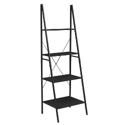 72" 5 Shelf Ladder Bookcase : Target