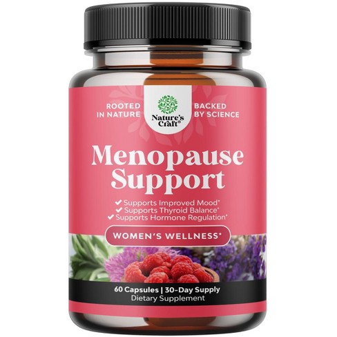 Women's Menopause Support Capsules, Nature's Craft, 60ct : Target