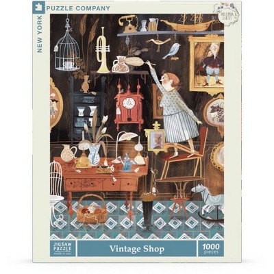 New York Puzzle Company Vintage Shop 1000 Piece Puzzle : Target