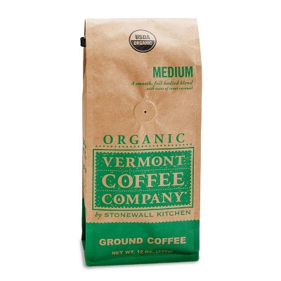 Vermont Coffee Company Organic Medium Roast Ground Coffee - 12oz : Target