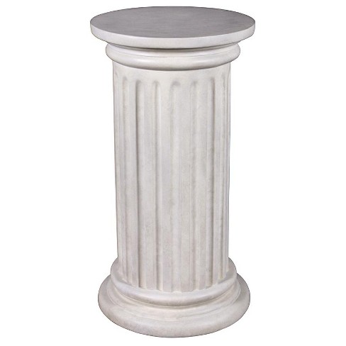 Design Toscano Roman Doric Column Classical Fluted Statuary Pedestal: Grande : Target
