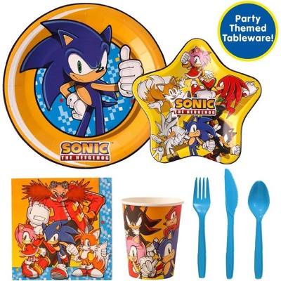 Sonic The Hedgehog Birthday Party Kit - 107 Pieces : Target