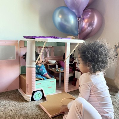 Our Generation Country Cruising Rv Camper Vehicle Playset For 18" Dolls ...