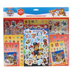 Textiel Trade Kid's Nickelodeon's Paw Patrol 500 Piece Sticker Set : Target