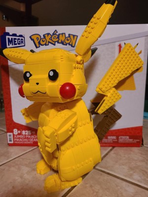 Mega Pokémon Jumbo Pikachu Building Set - 825pcs : Target