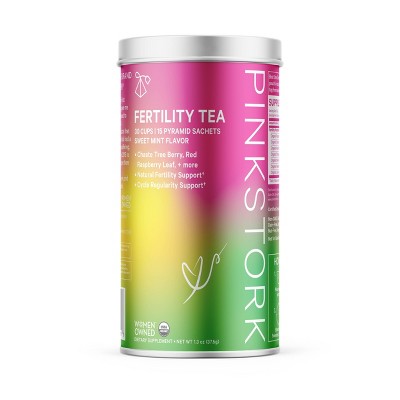 Pink Stork Recovery Tea - Strawberry Passion Fruit Pouch - 15ct : Target