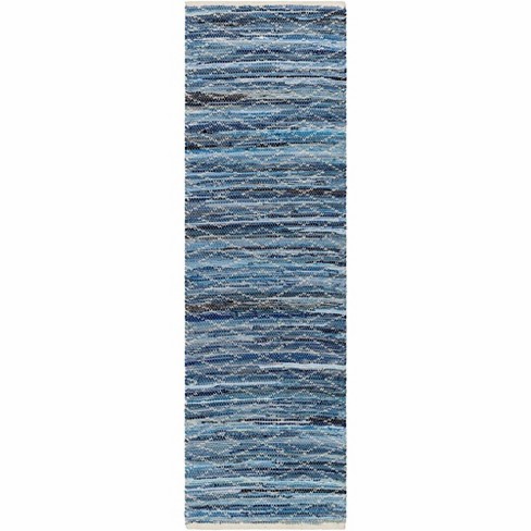 Mark & Day Devone 2'6"x8' Runner Woven Indoor Area Rugs Light Blue : Target
