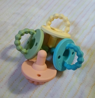 Nuby Softees Teether And Pacifier - Neutral - 5pk : Target