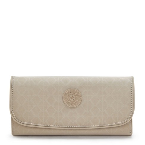 Kipling Money Land Printed Snap Wallet Sign Beige Emb : Target