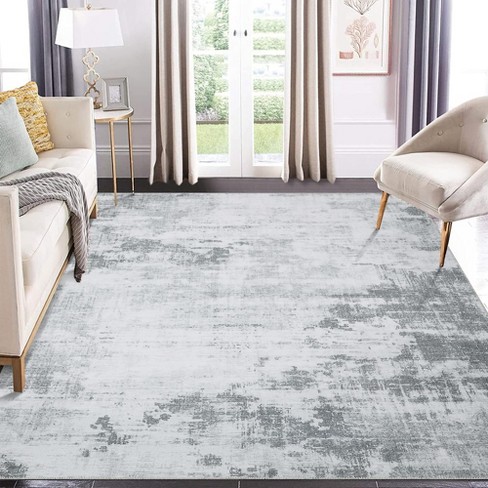 Area Rug Abstract Rug Distressed Mat Throw Floor Carpet For Bedroom ...