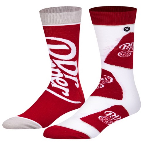 Odd Sox, Dr Pepper, Funny Novelty Socks, Large : Target