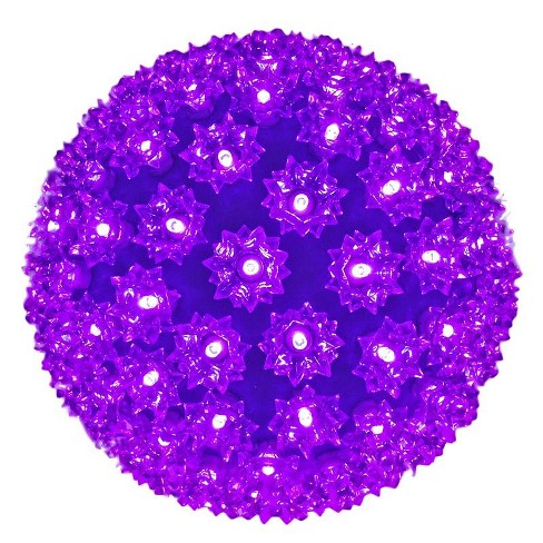 Novelty Lights 150 Purple Light Led Starlight Sphere, 10" Diameter : Target