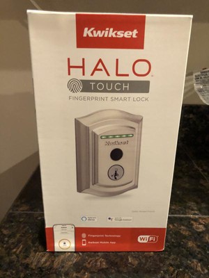Kwikset Halo Touch Traditional Fingerprint Smart Door Lock In Venetian ...