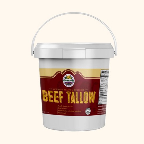 Cornhusker Kitchen Beef Tallow - 7.5lb : Target