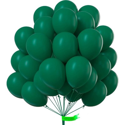 Partywoo 50 Pcs 12 Inch Fall Balloons Green-f14 : Target
