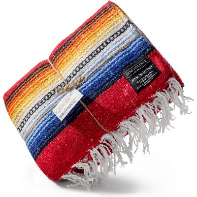 Benevolence La Premium Mexican Blanket In Blanco : Target