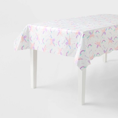 Unicorn Print Rectangular Table Cover - Spritz™ : Target