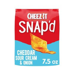 Cheez-it Snap'd Double Cheese Crackers - 7.5oz : Target