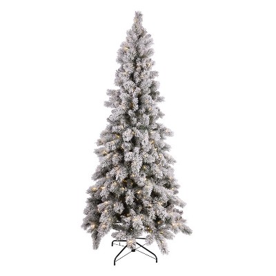 Holiday Bright Lights Christmas Tree, Slim LED 400 ct Arcadia Pine ...