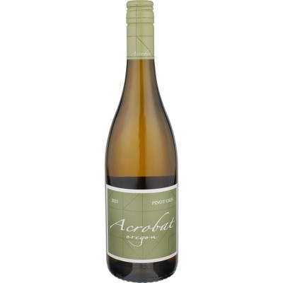 Acrobat Pinot Gris White Wine - 750ml Bottle : Target