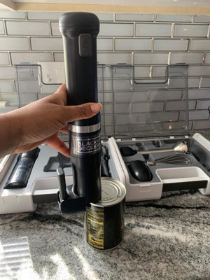 Kitchen Wand Variable Speed Lithium-Ion 6-in-1 Cordless Black Kitchen ...