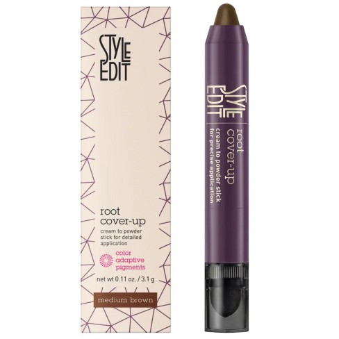 Style Edit Root Cover Up Stick (medium Brown) - Instant Root Concealer ...