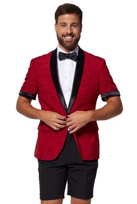 Opposuits Men's Tuxedo - Summer Perfect Peony - Red : Target