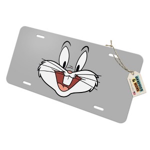 Looney Tunes Bugs Face Novelty Metal Vanity Tag License Plate : Target