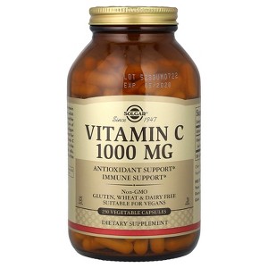 Solgar Vitamin C, 1,000 mg, 250 Vegetable Capsules : Target