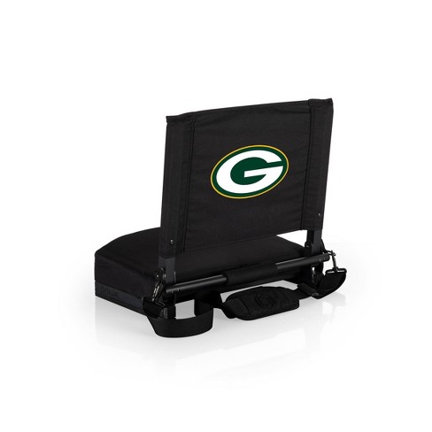Nfl Green Bay Packers Stadium Seat Cushion With Back Support : Target