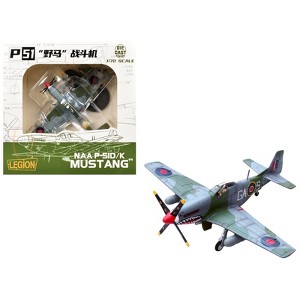 North American Mustang Mk.IV Aircraft Royal Air Force 1/72 Diecast ...