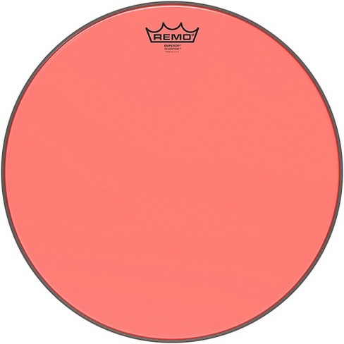 Remo Emperor Colortone Red Drum Head 16 In. : Target