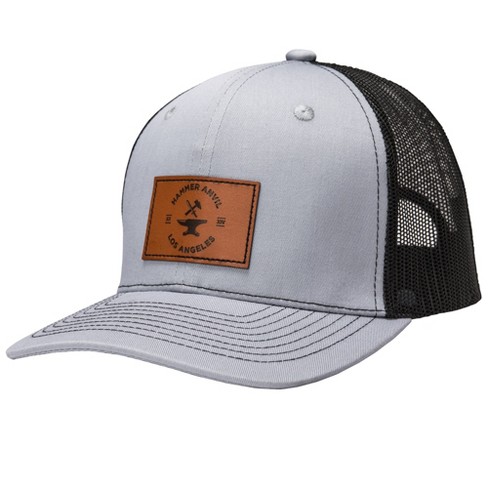 Hammer Anvil Mens Trucker Hat Snapback Mesh Back Cap Adjustable Casual ...