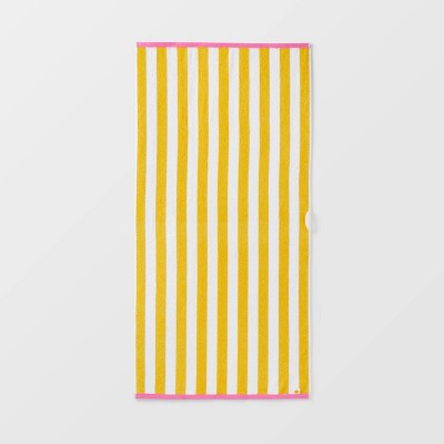XL Reversible Towel Pink/Yellow - Sun Squad™ : Target