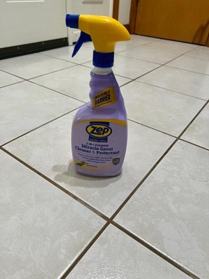 Zep Home Pro 2-in-1 Miracle Grout Cleaner And Protectant - 32 Fl Oz ...