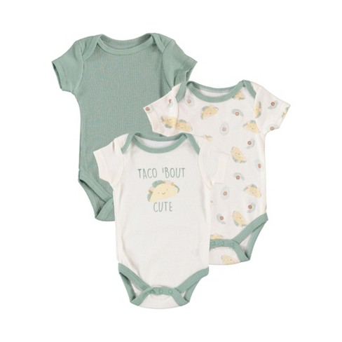 Kyle And Deena Cute Baby Boy Clothes Ribbed Onesie Bodysuit For Newborn ...