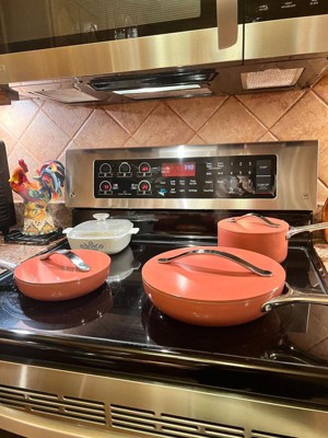 Caraway Home 2pc Ceramic Nonstick Mini Fry Pan And Mini Sauce Pan Set ...