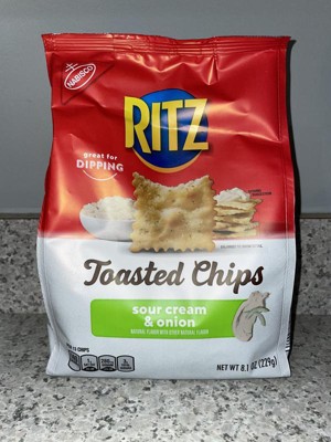 Ritz Toasted Chips - Sour Cream & Onion - 8.1oz : Target