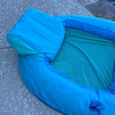 Swimways Spring Float Recliner Swim Lounger For Pool Or Lake With Hyper ...