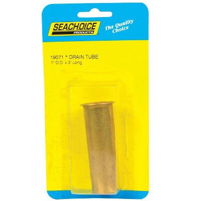Seachoice Brass 3 In. L X 1 In. W Drain Tube : Target
