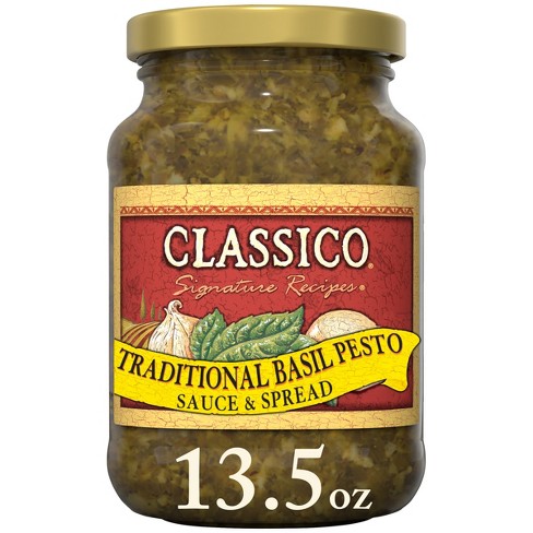 Classico Pesto Pasta Sauce - 13.5oz : Target