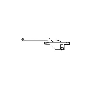 Brixwell Single Arm Casement Operator Front Mount, Right Hand, 9-1/2 ...